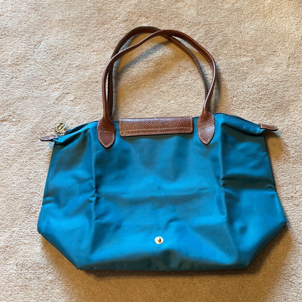 Longchamp Lepliage Medium Long Handles - Gem